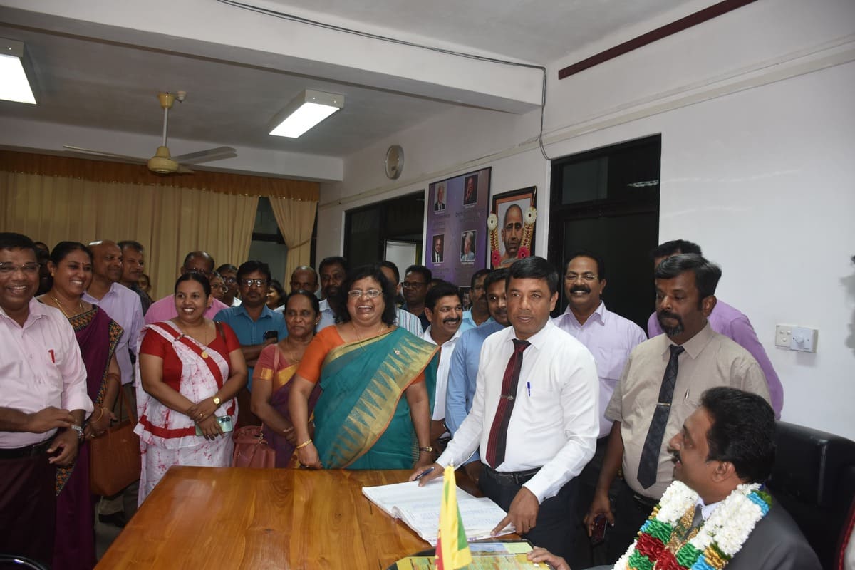 Assumption of duties of 11th Vice Chancellor, Prof. Pararajasingham ...