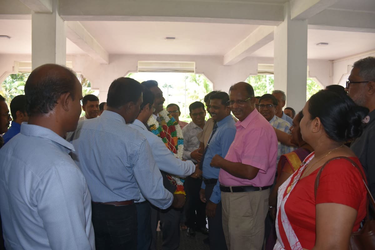 Assumption of duties of 11th Vice Chancellor, Prof. Pararajasingham ...